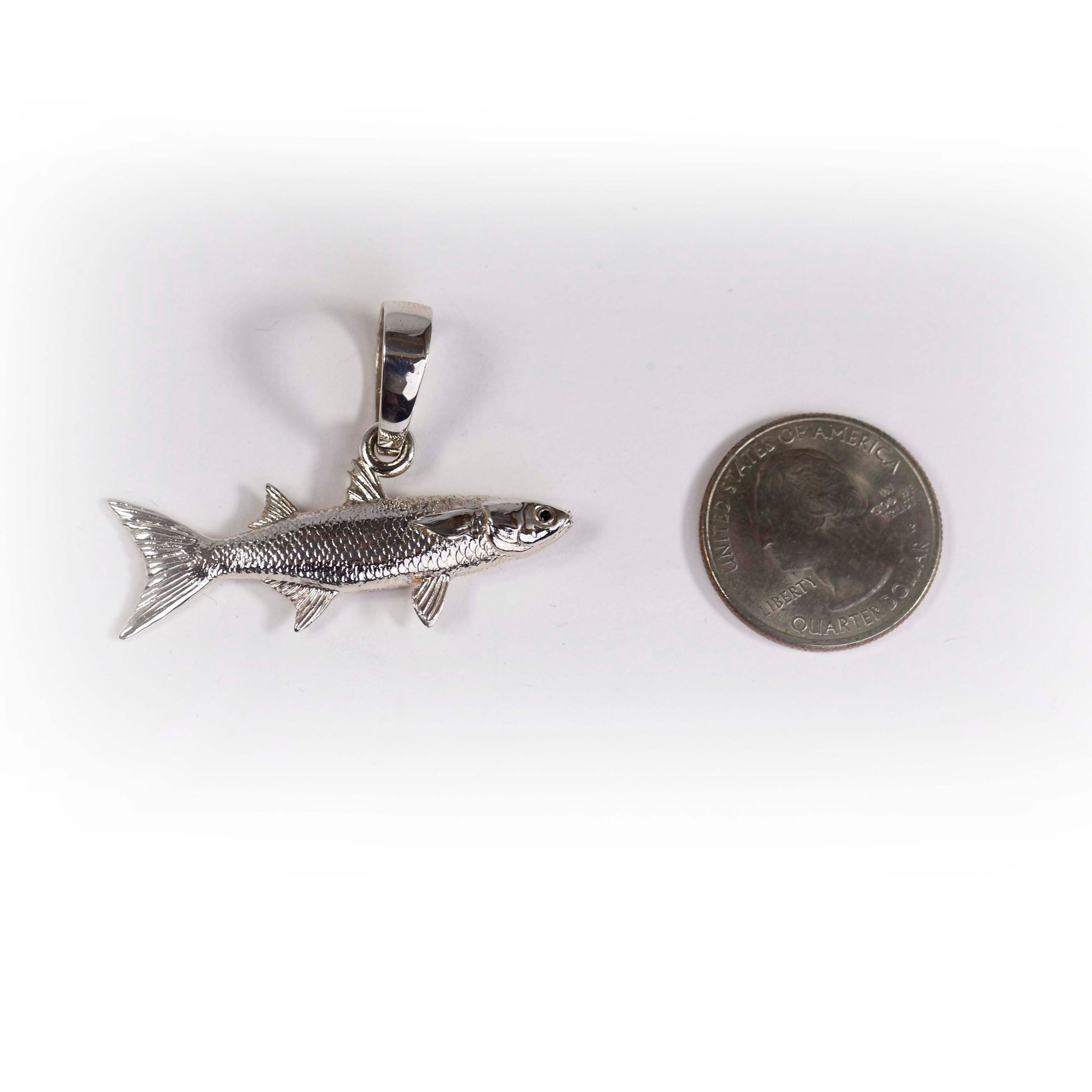 Mullet Pendant - Medium size | The Sea Shur Nautical Jewelry Collection ...