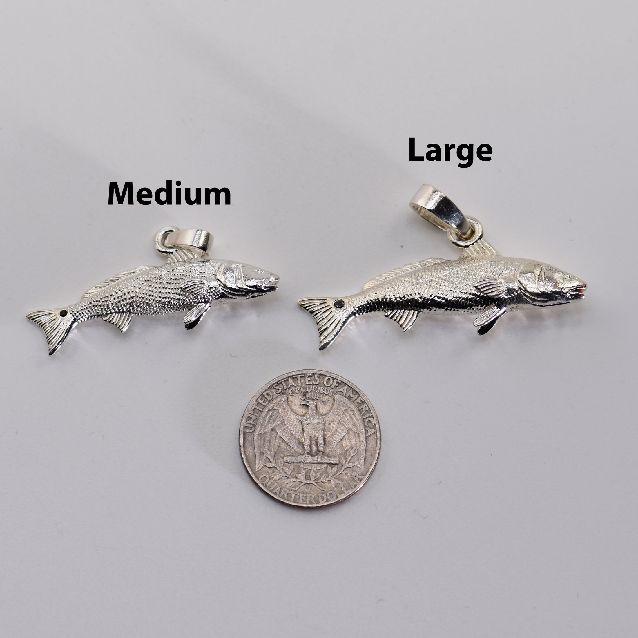 Redfish Pendant - Large | Sea Shur Jewelry