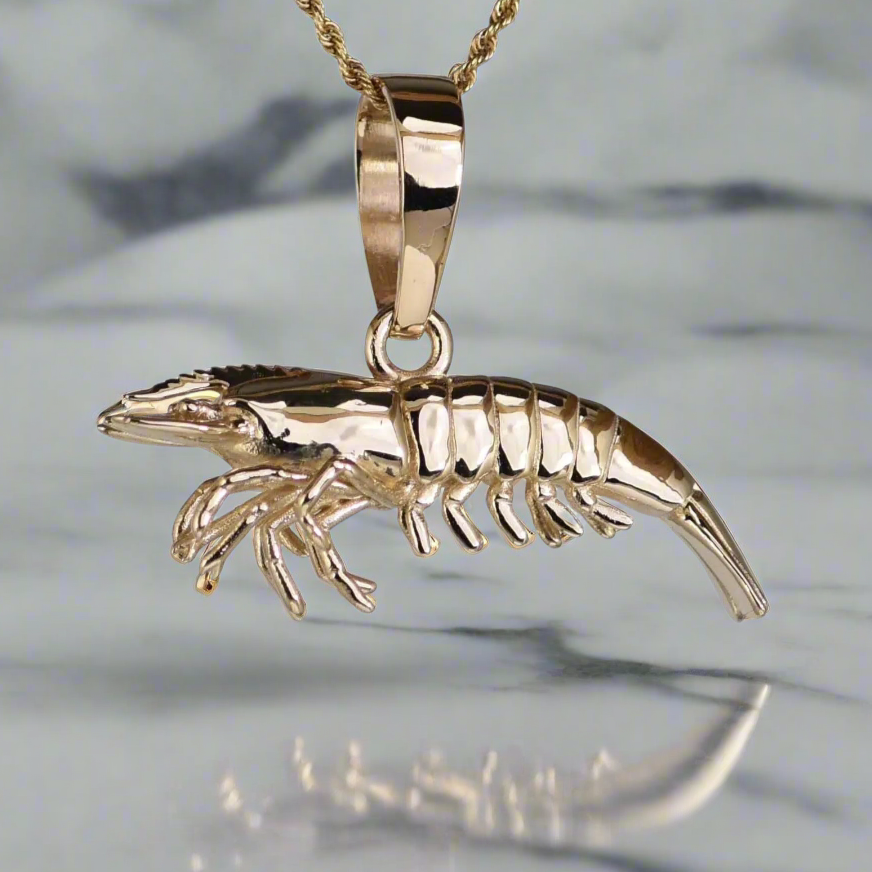 Shrimp Pendant | Sea Shur Jewelry